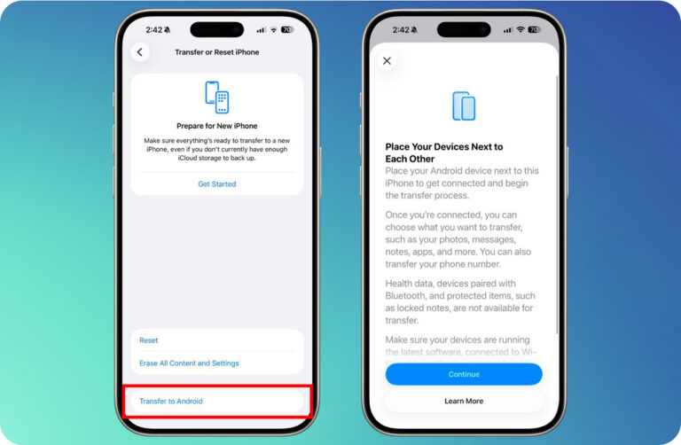 How To Switch From iPhone To Android: iOS 26.3 New Data Transfer ...